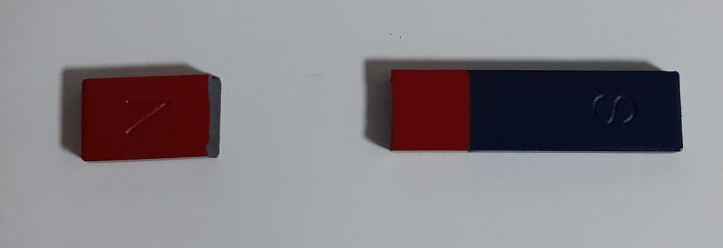 Magnet and Stock Market Experiment